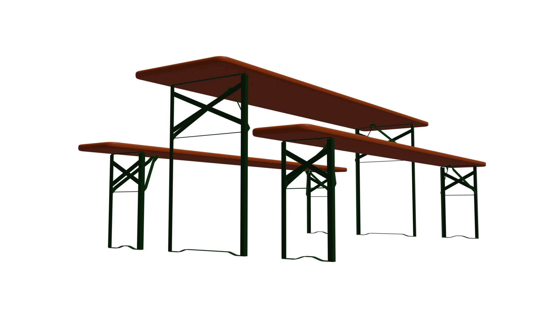 Beerbench From Oktoberfest 3D Model - TurboSquid 2151006