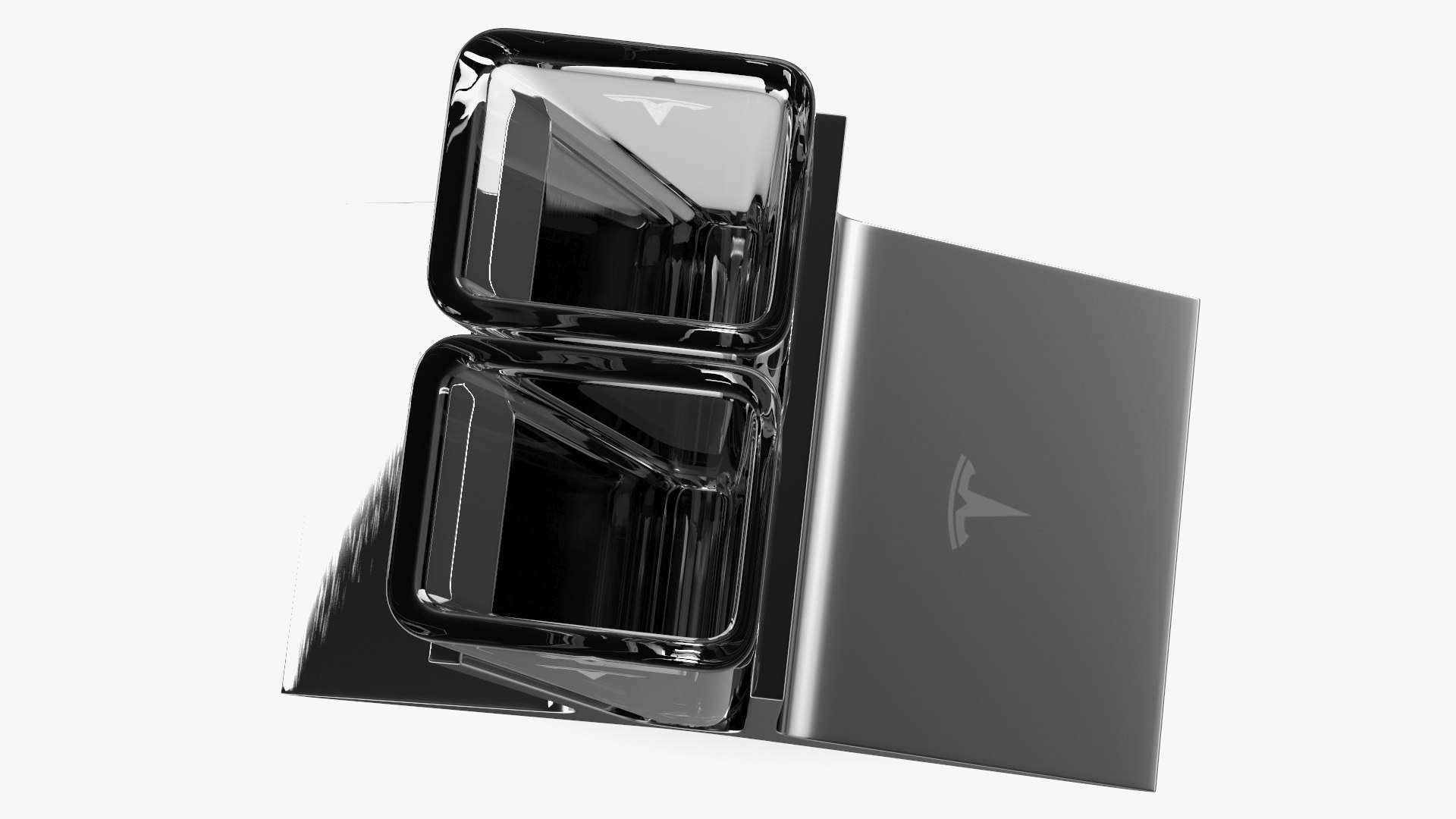 3D Tesla Sipping Glasses model - TurboSquid 2025442