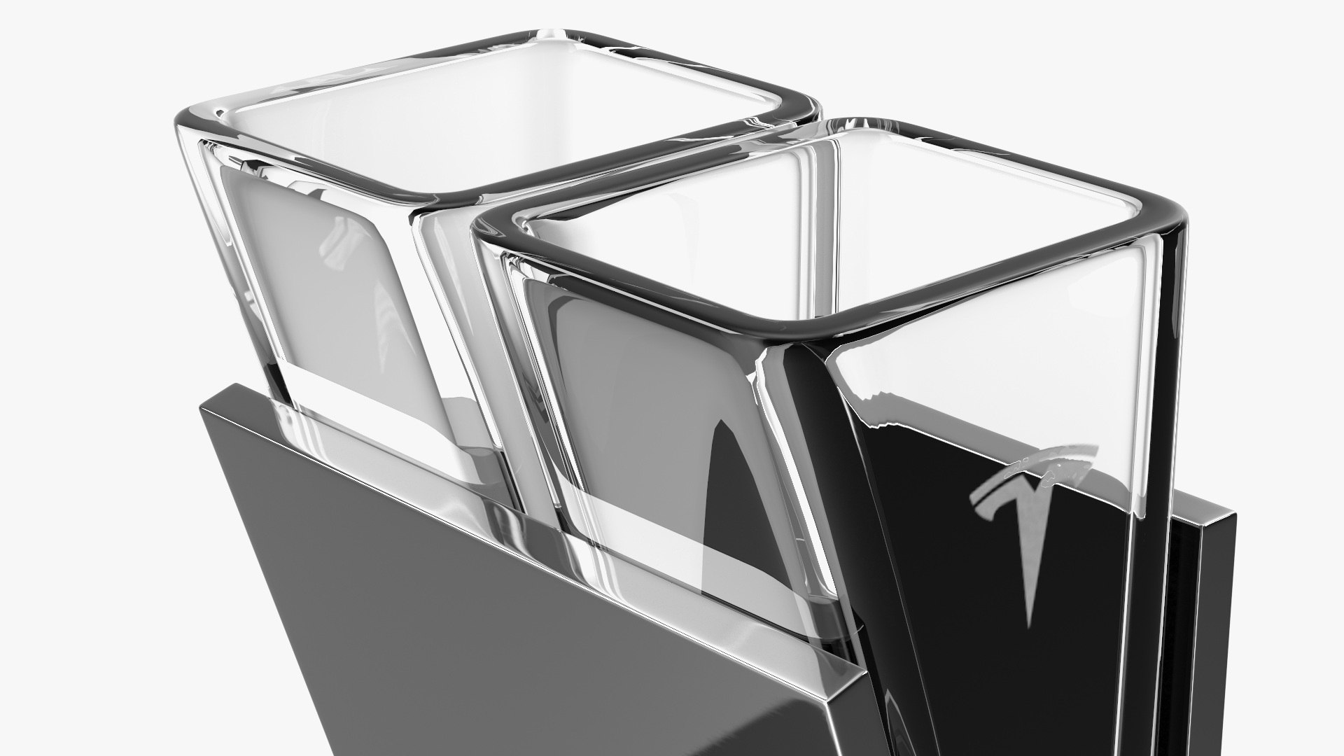 3D Tesla Sipping Glasses model - TurboSquid 2025442