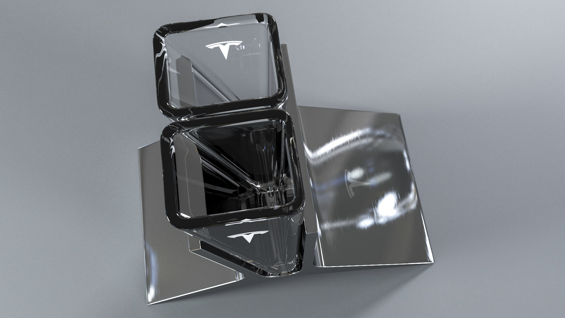3D Tesla Sipping Glasses Model - TurboSquid 2025442