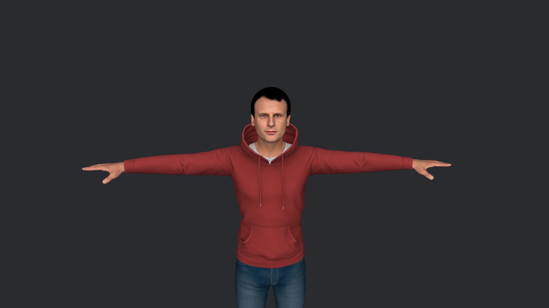Emmanuel Macron Hyper Realistic Full Body Fully Rigged 3D Character 3D ...