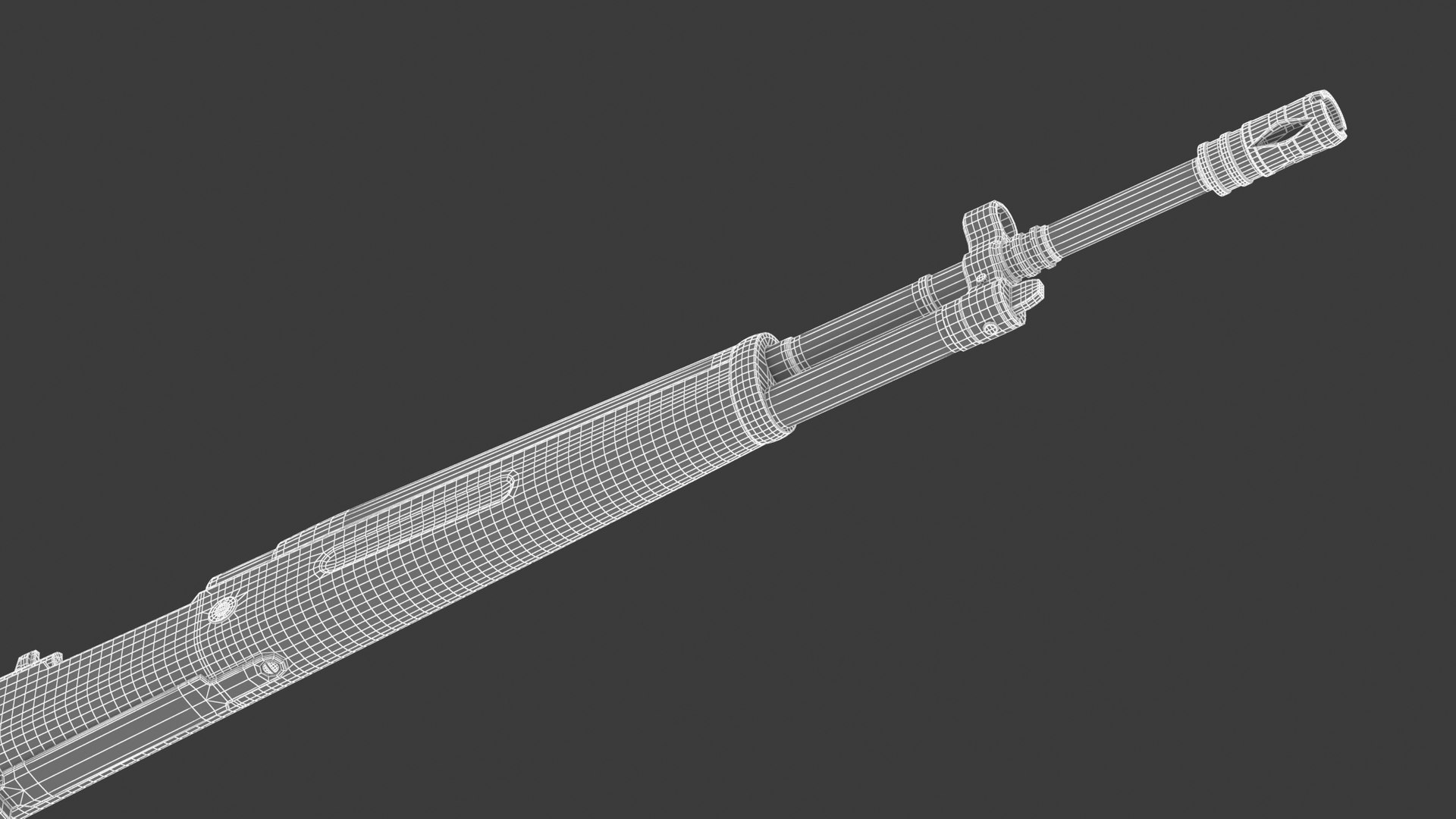 3D FR8 Carbine model - TurboSquid 1760520