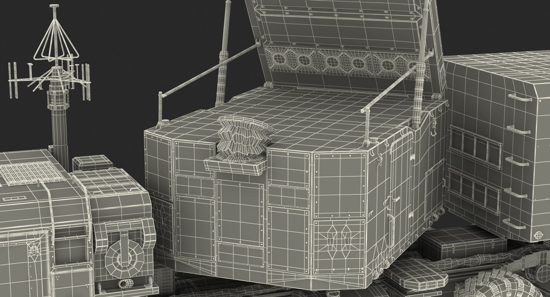 Mobile radar station 96l6 3D - TurboSquid 1249292