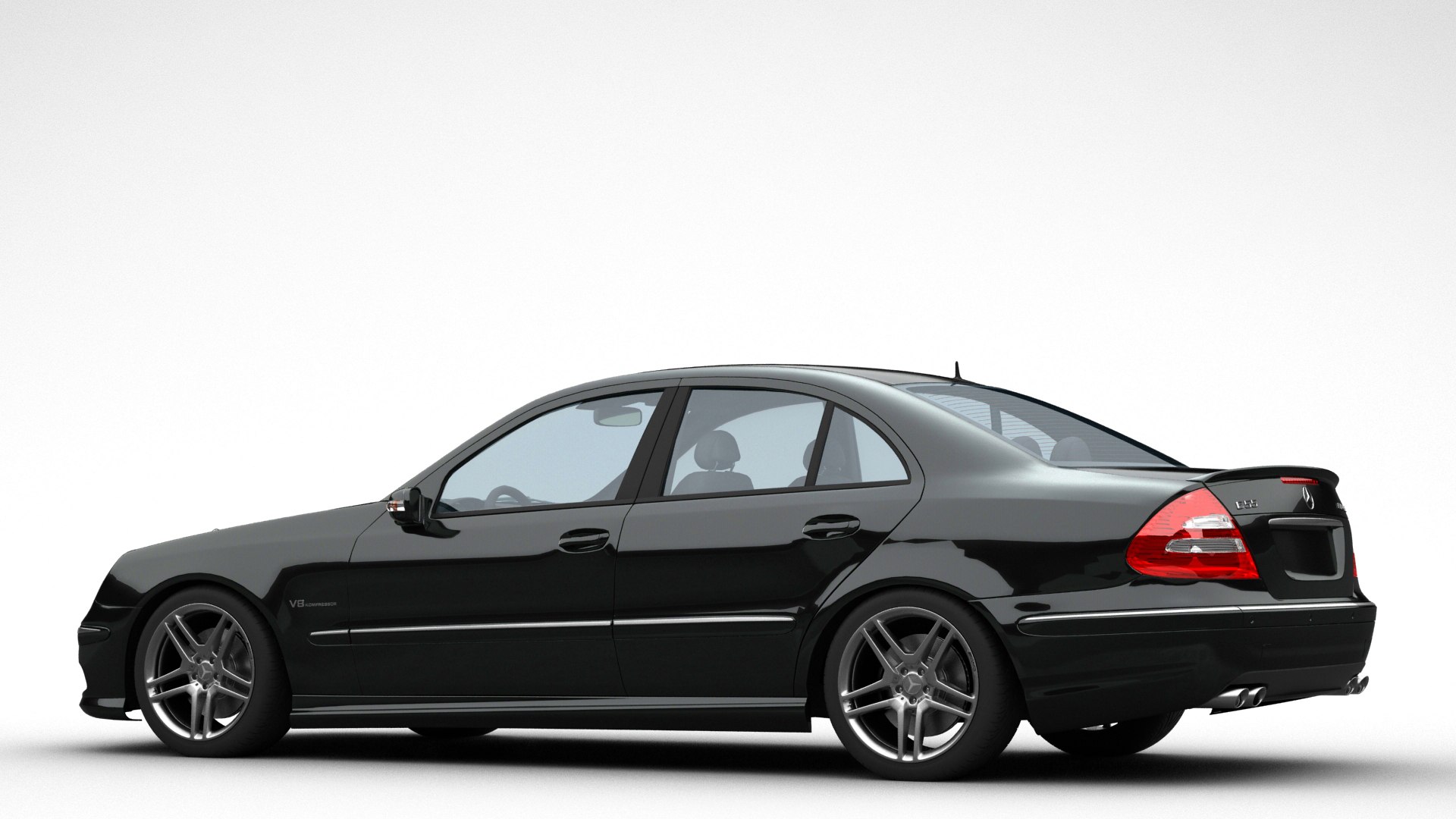 Mercedes Benz E 55 AMG W211 3D Model - TurboSquid 2035068