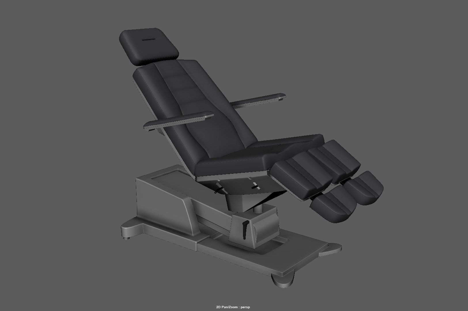 Multifunctional Electric Podiatry Treatment Chair Model - TurboSquid ...