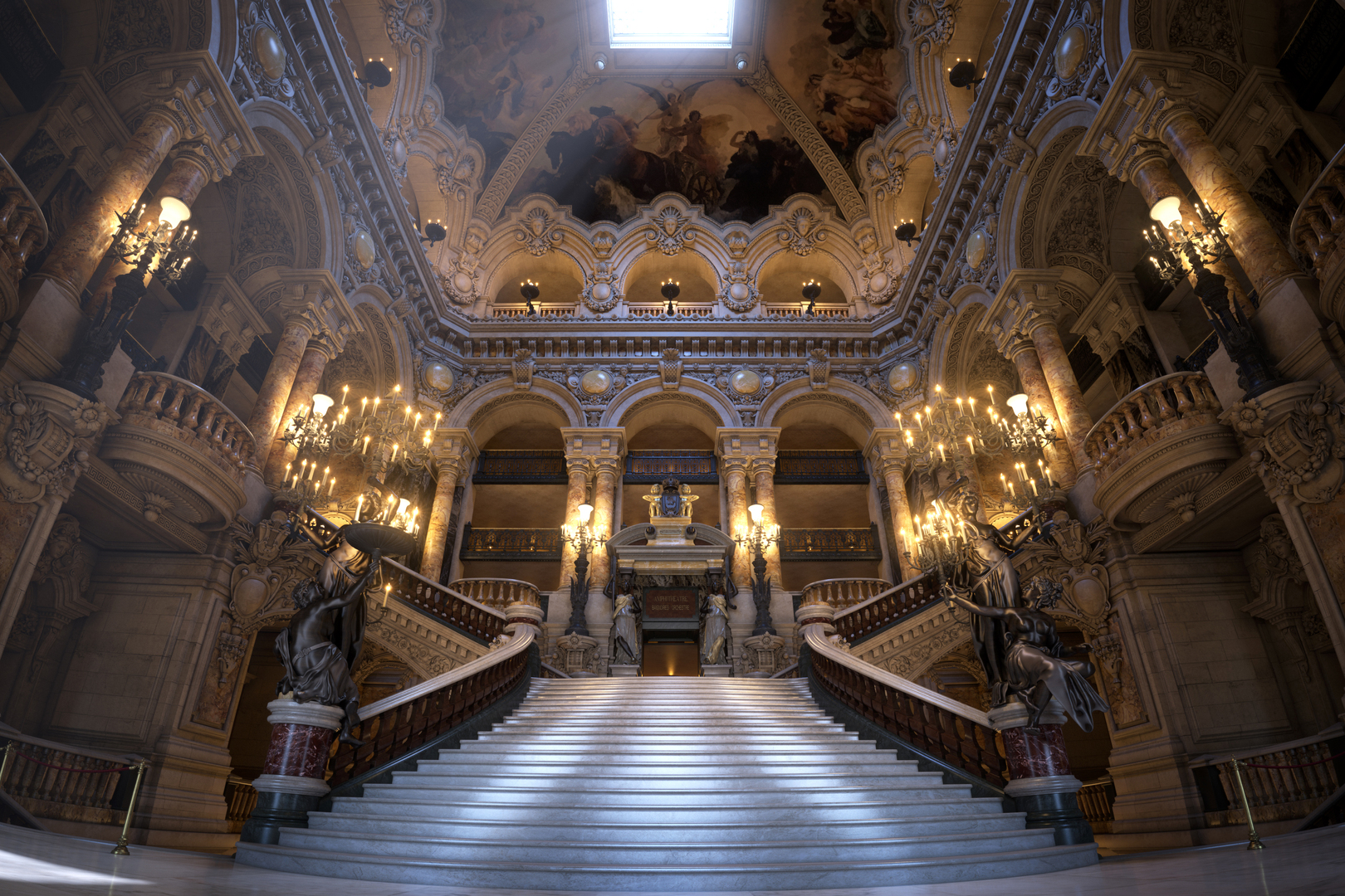 Opera garnier - staircase 3D model - TurboSquid 1295933