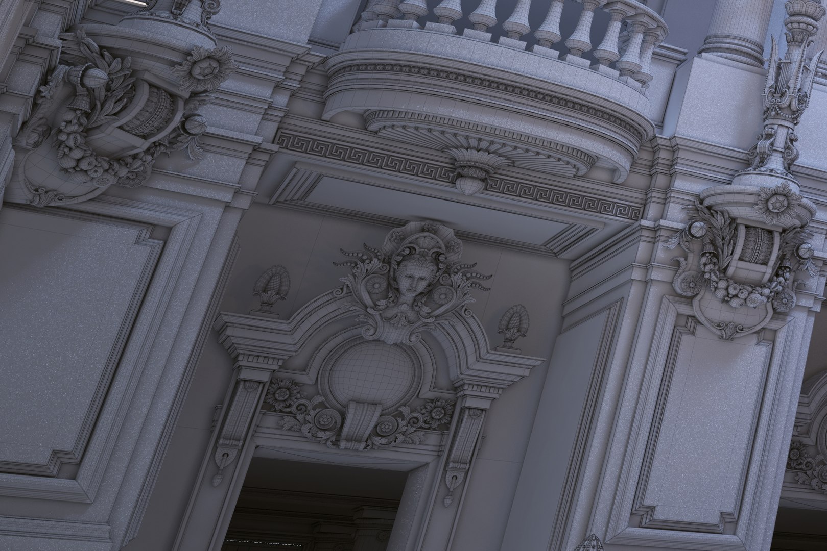Opera garnier - staircase 3D model - TurboSquid 1295933
