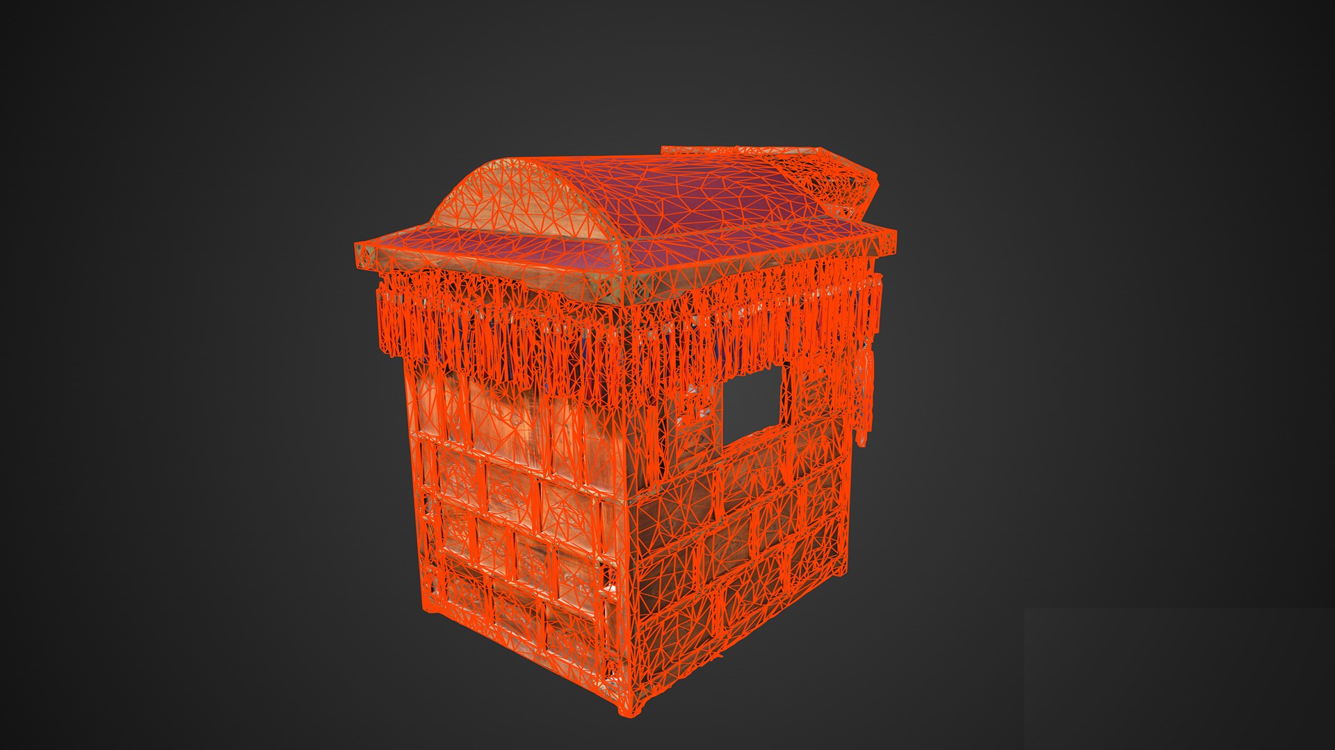 Korean Palanquin 3D Model - TurboSquid 2033724