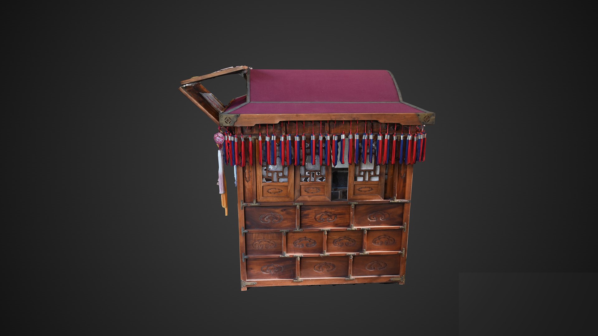 Korean Palanquin 3D Model - TurboSquid 2033724