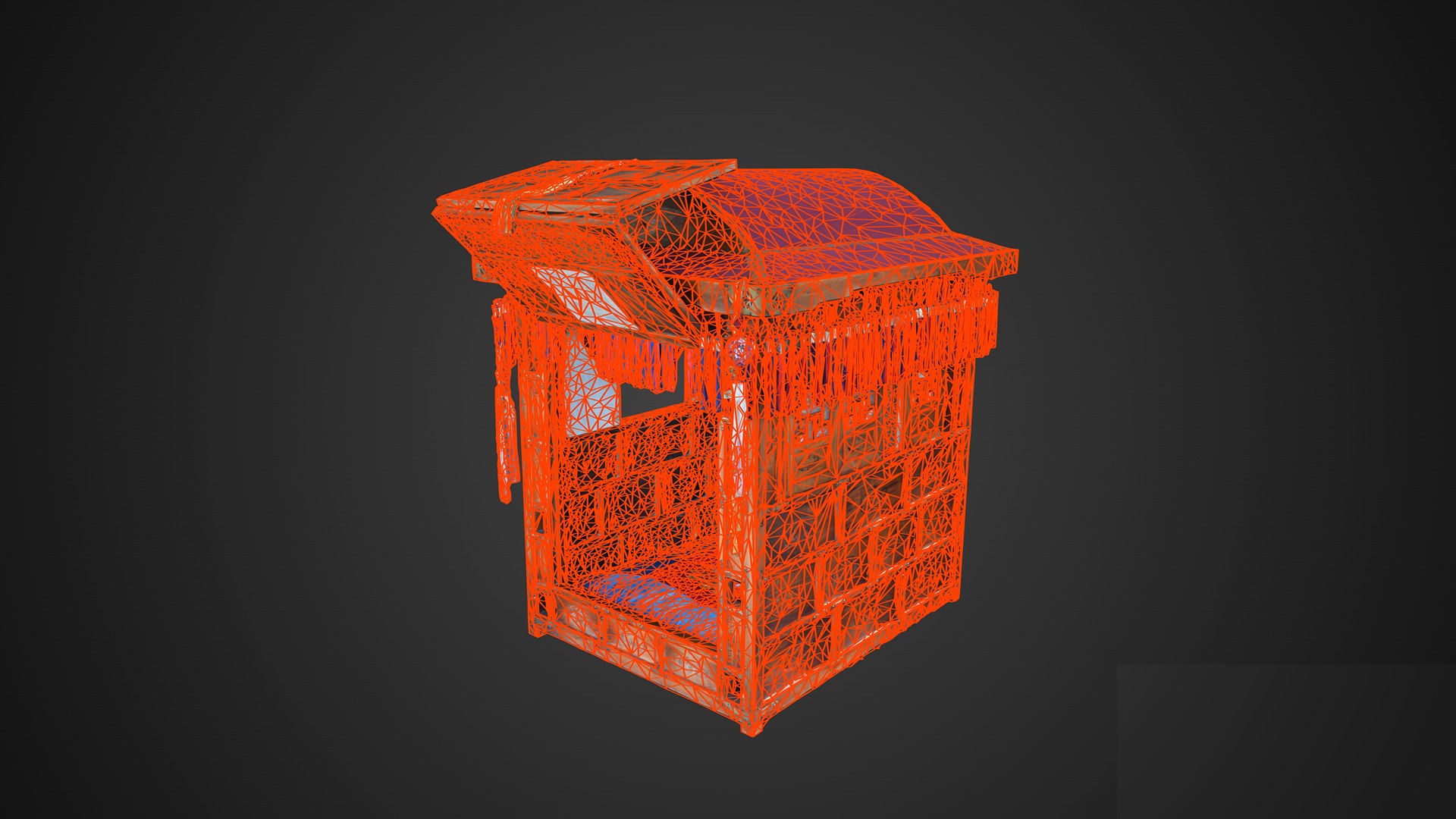Korean Palanquin 3D Model - TurboSquid 2033724