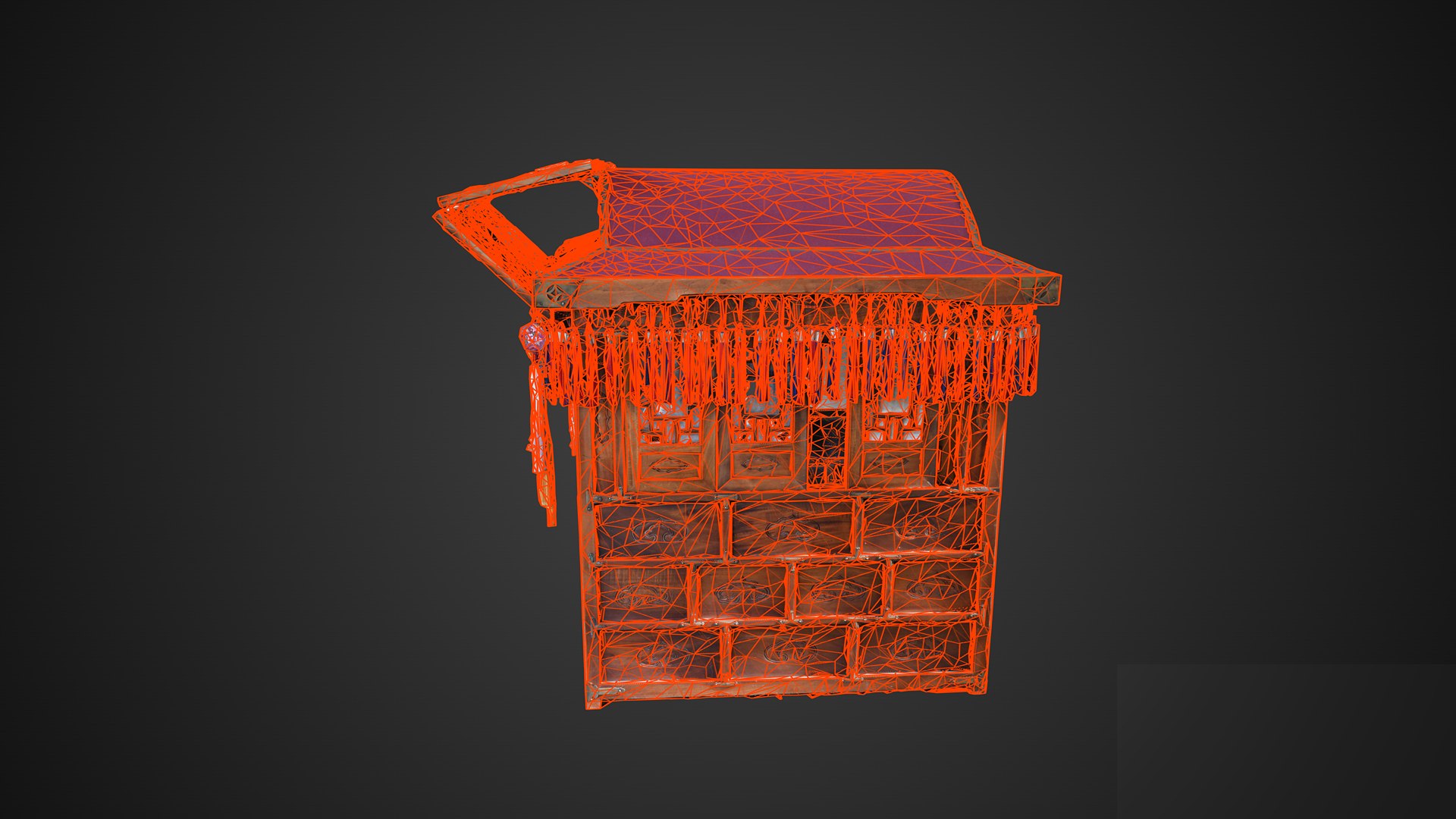Korean Palanquin 3D Model - TurboSquid 2033724