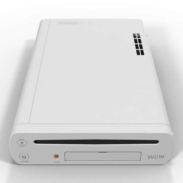 3d model nintendo wii u set