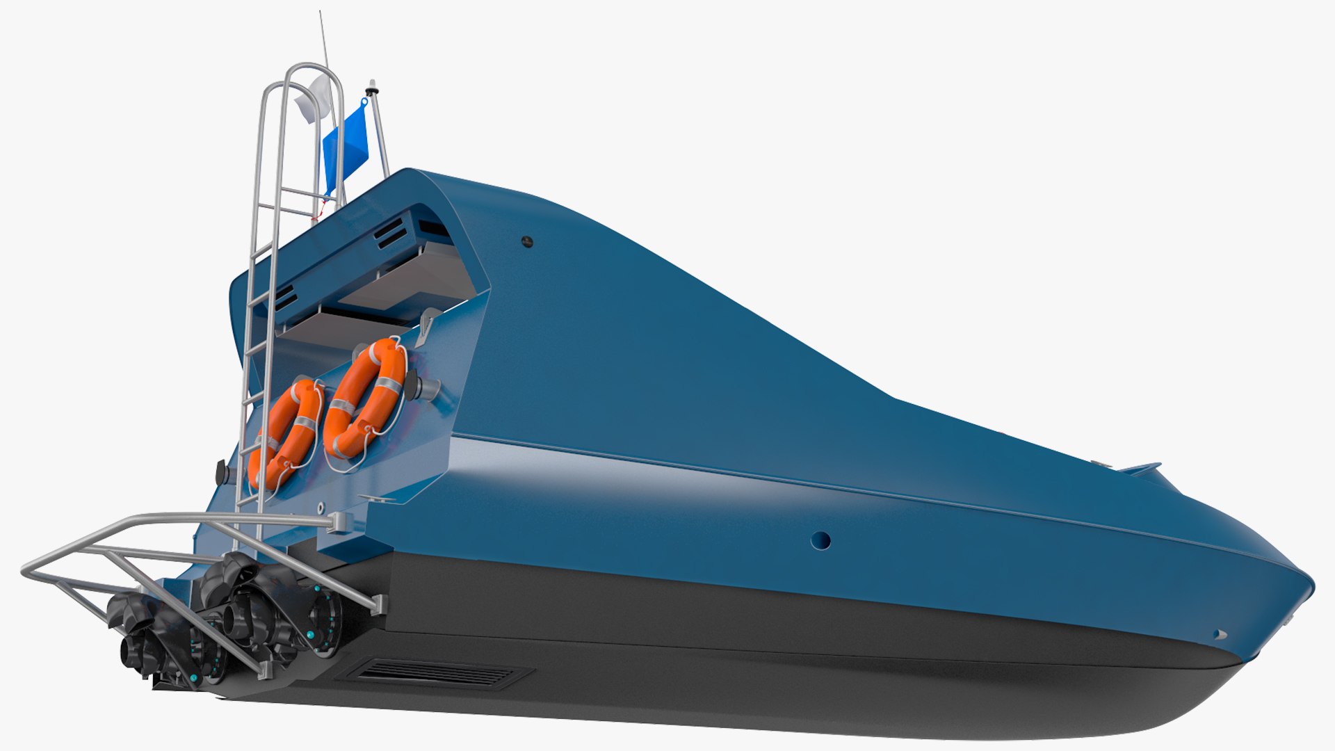 3D Jet Boat - TurboSquid 1774175