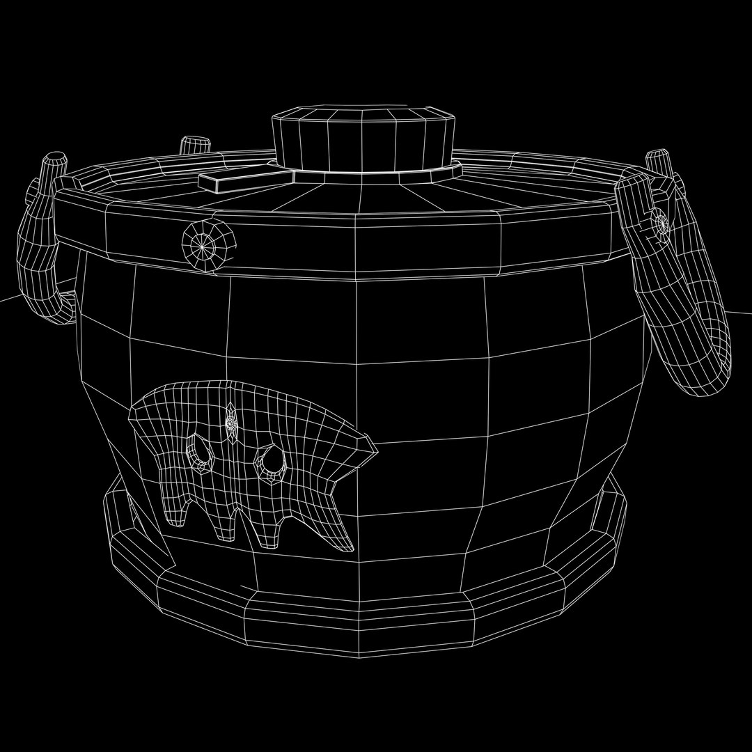 Burned Pot Model With PBR Texturing 3D Model - TurboSquid 2012095