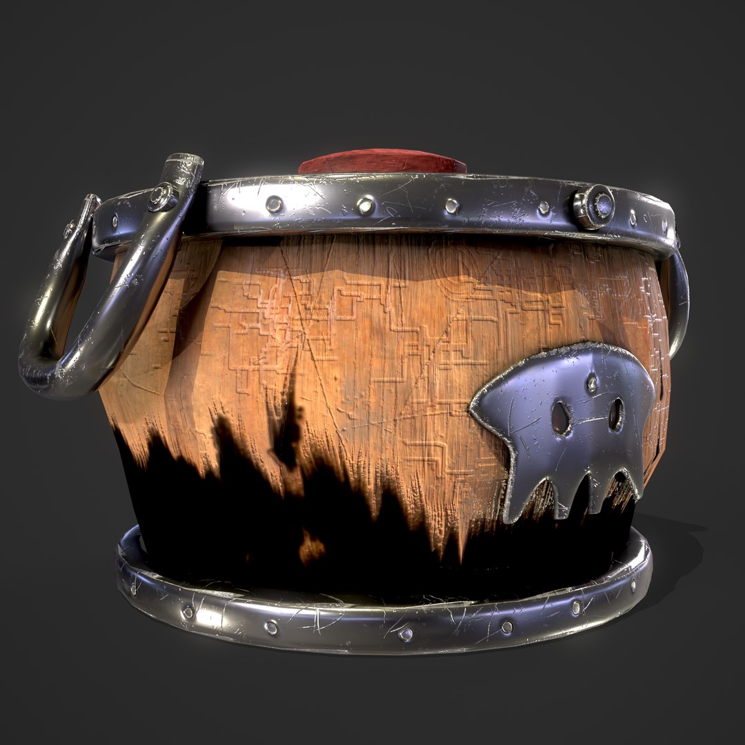 Burned Pot Model With PBR Texturing 3D Model - TurboSquid 2012095