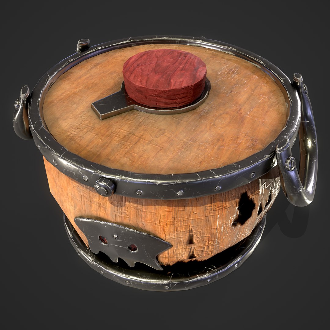Burned Pot Model With PBR Texturing 3D Model - TurboSquid 2012095