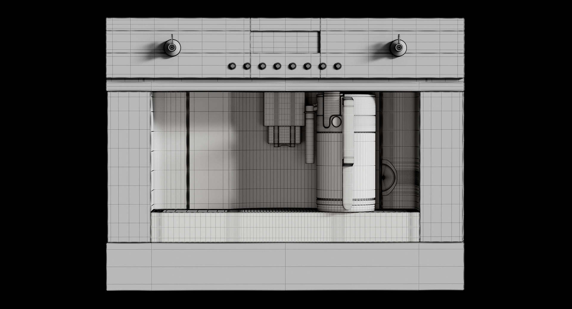 3D realistic coffee machine classic - TurboSquid 1432148