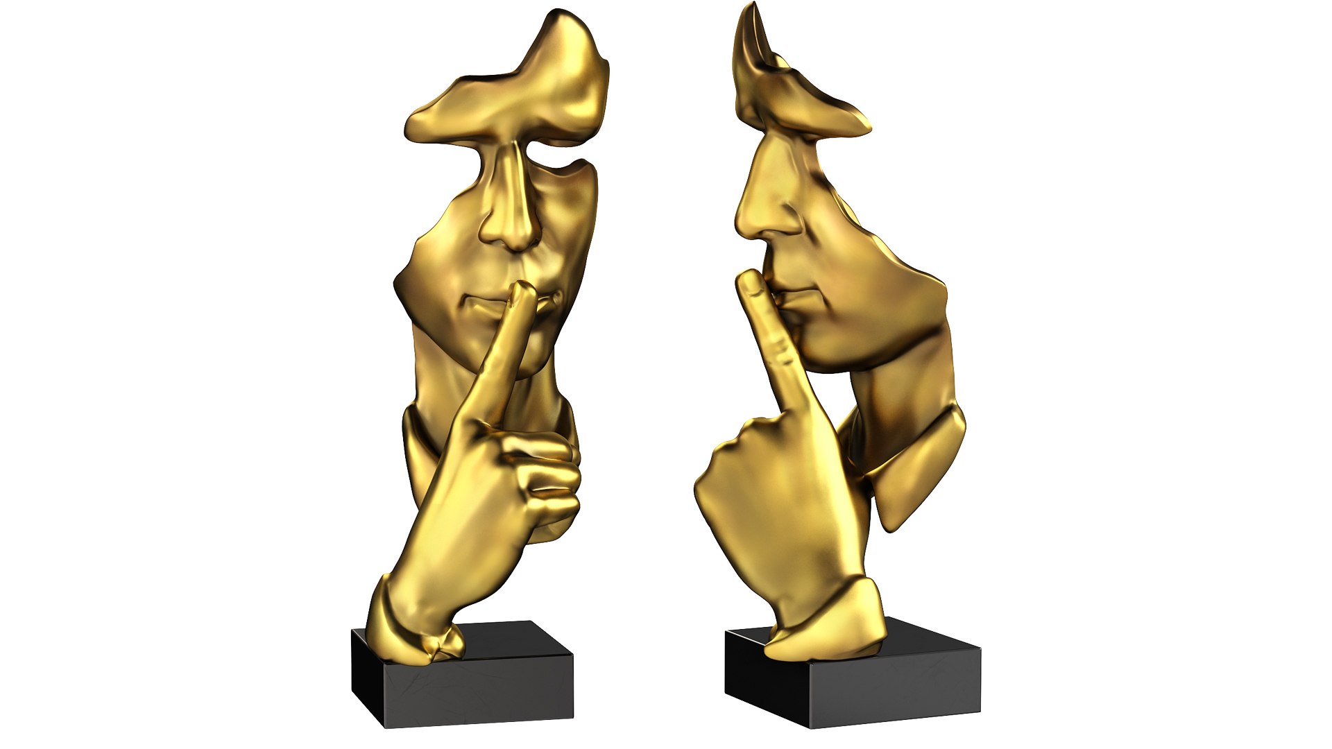 3D Thinker Statue Model - TurboSquid 2092245