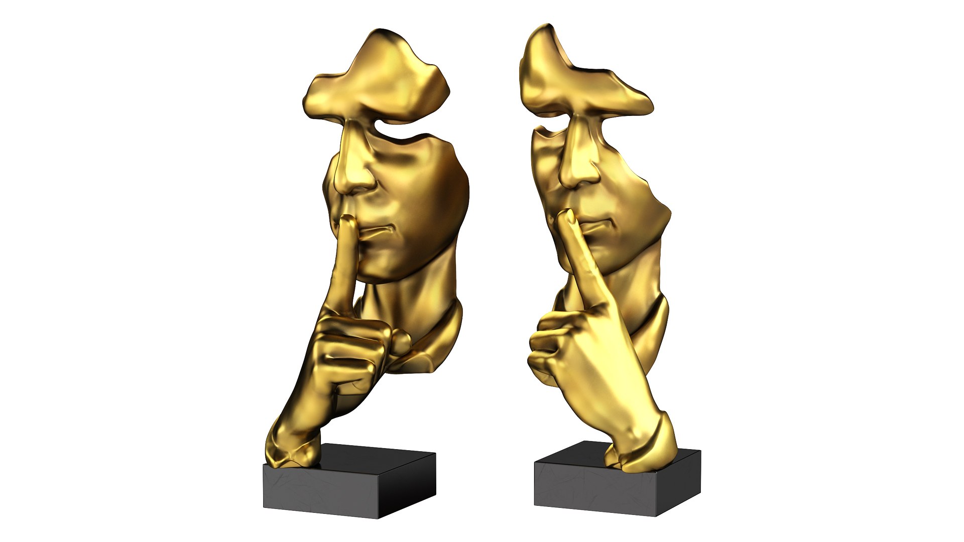 3D Thinker Statue Model - TurboSquid 2092245