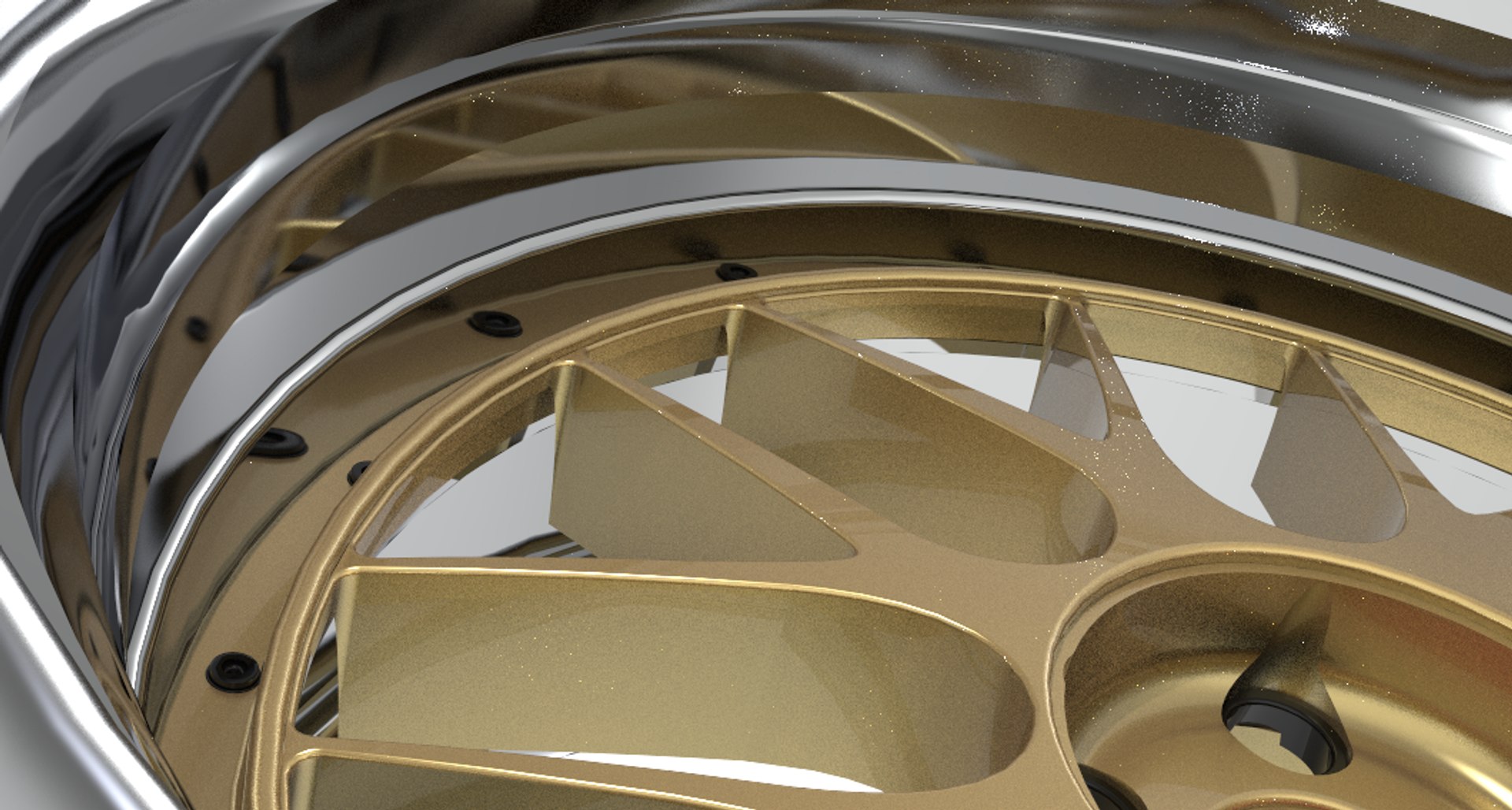 BBS LM2 Deep Dish 3D Model - TurboSquid 1824652