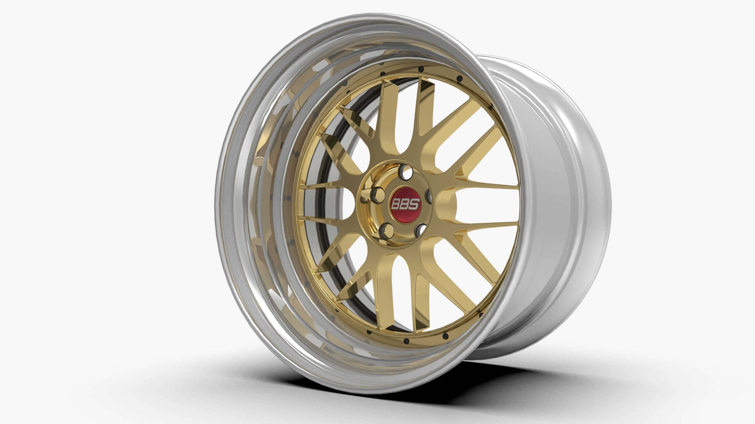 BBS LM2 Deep Dish 3D model - TurboSquid 1824652