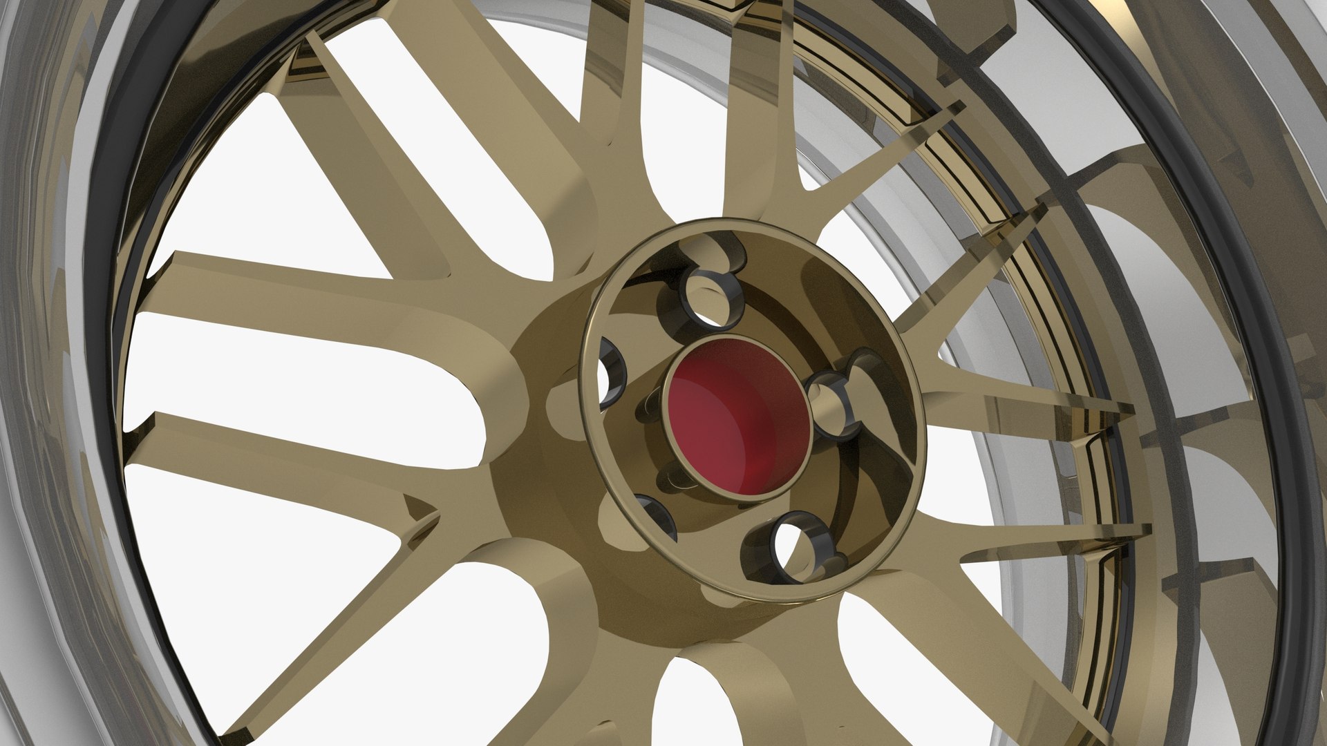 Bbs Lm2 Deep Dish 3d Model Turbosquid 1824652