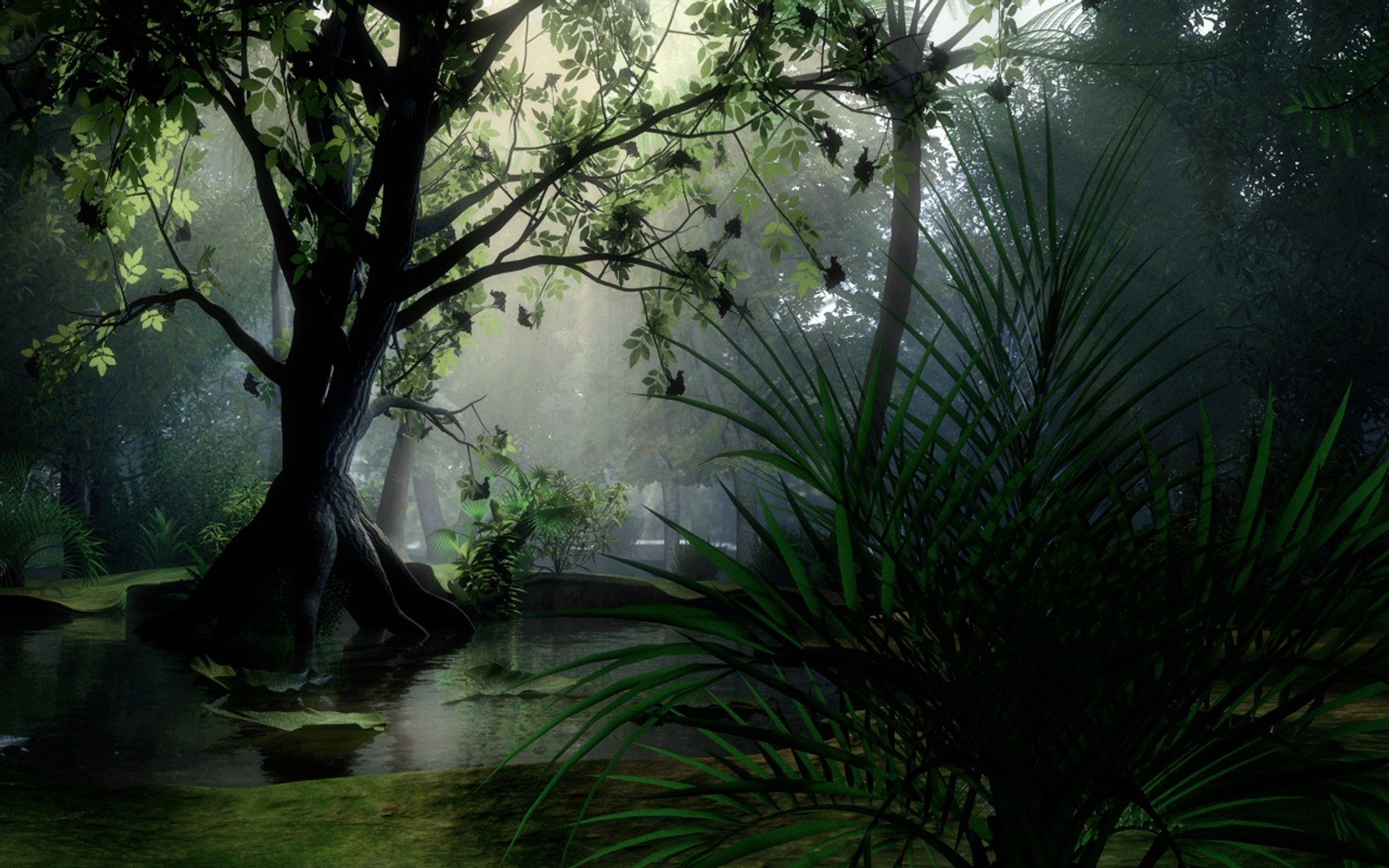 3D Lake Forest - TurboSquid 1326282