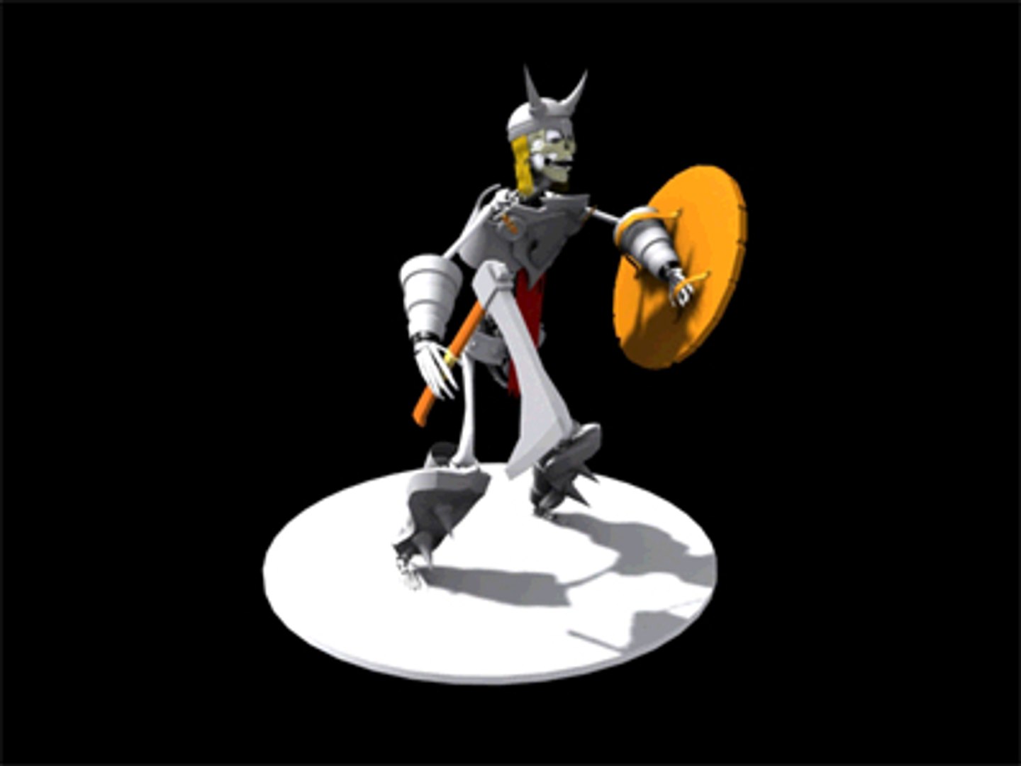 3d Character Undead Model