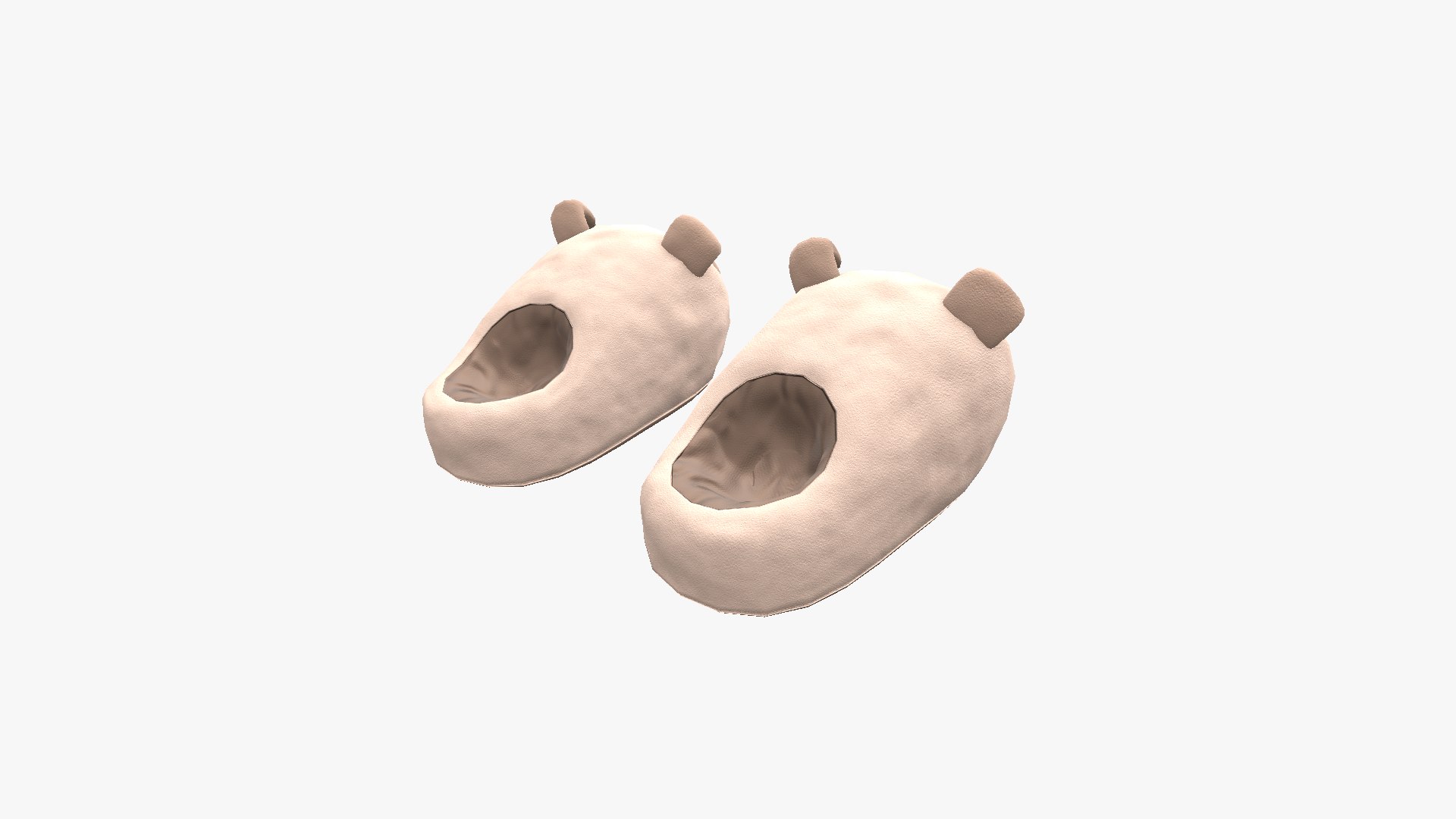 Slippers B02 Beige Pig - Costume Character Design 3D model - TurboSquid ...