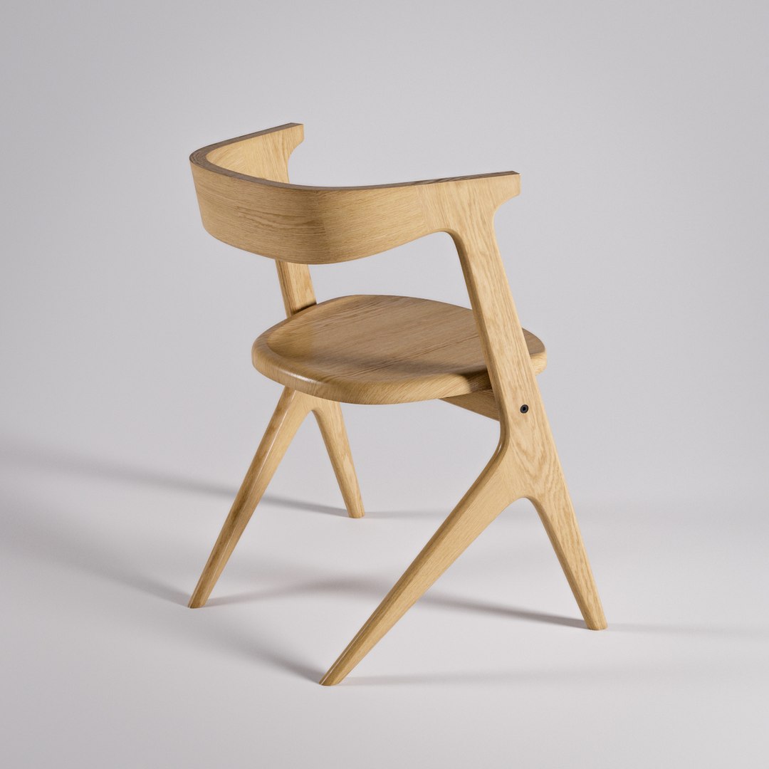 Slab Chair 3d Model
