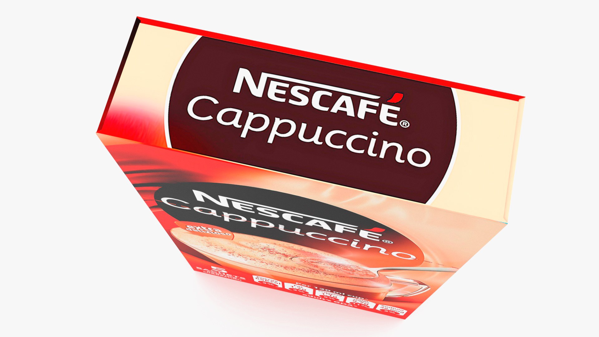 3D Nescafe Cappuccino Box - TurboSquid 2160552