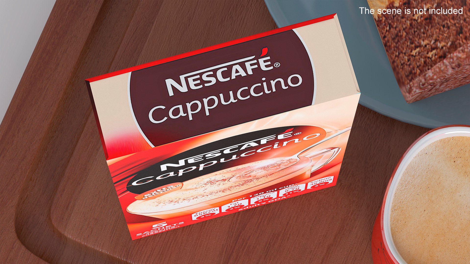 3D Nescafe Cappuccino Box - TurboSquid 2160552