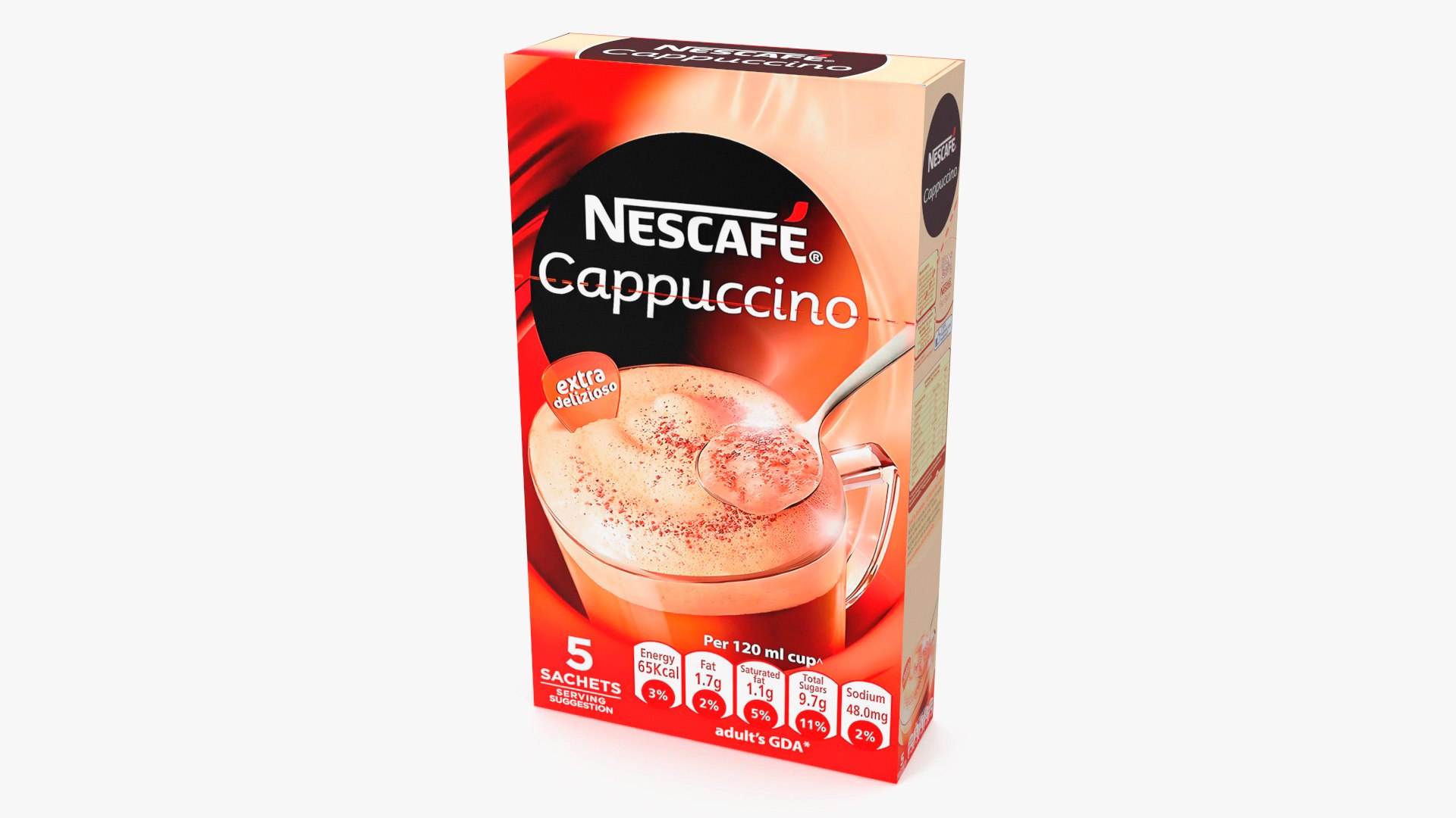 3D Nescafe Cappuccino Box - TurboSquid 2160552