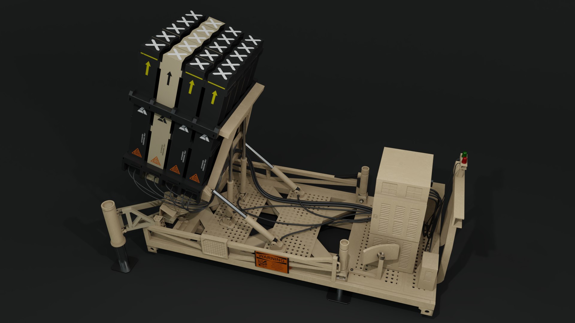 Iron Dome - Air Defense System 3D - TurboSquid 2071794