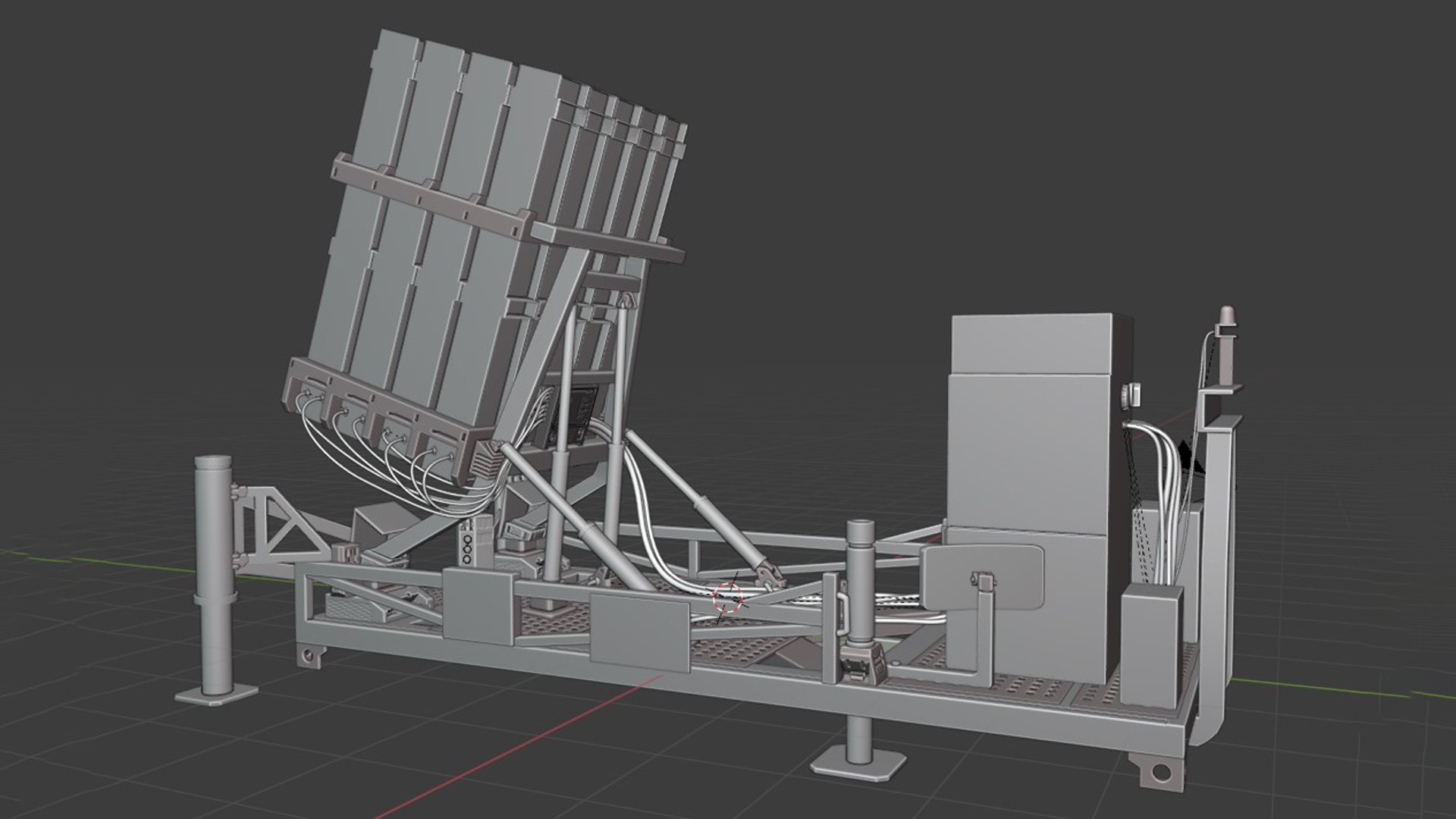 Iron Dome - Air Defense System 3D - TurboSquid 2071794