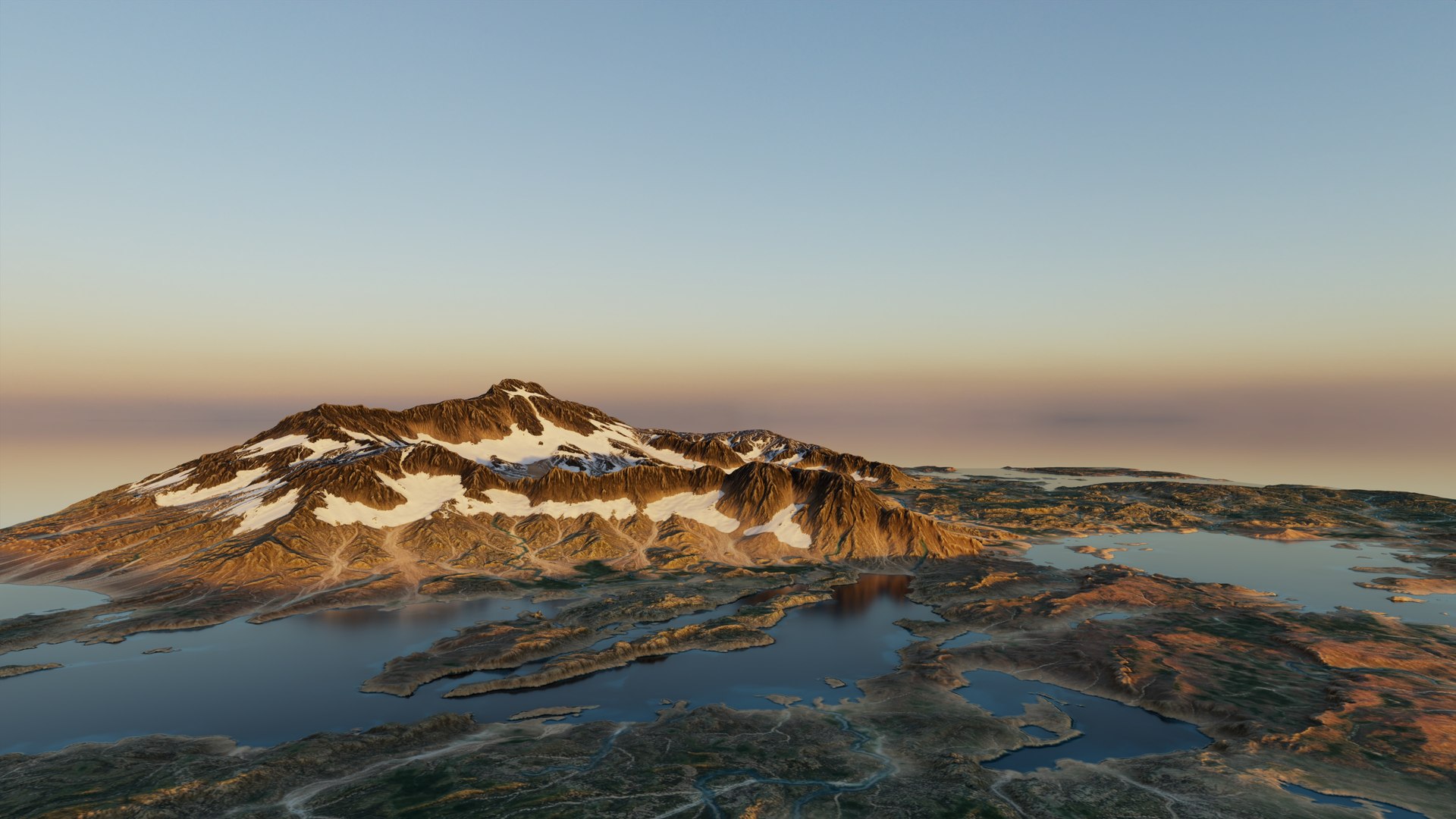 Northern Terrain 3D Model - TurboSquid 2167566