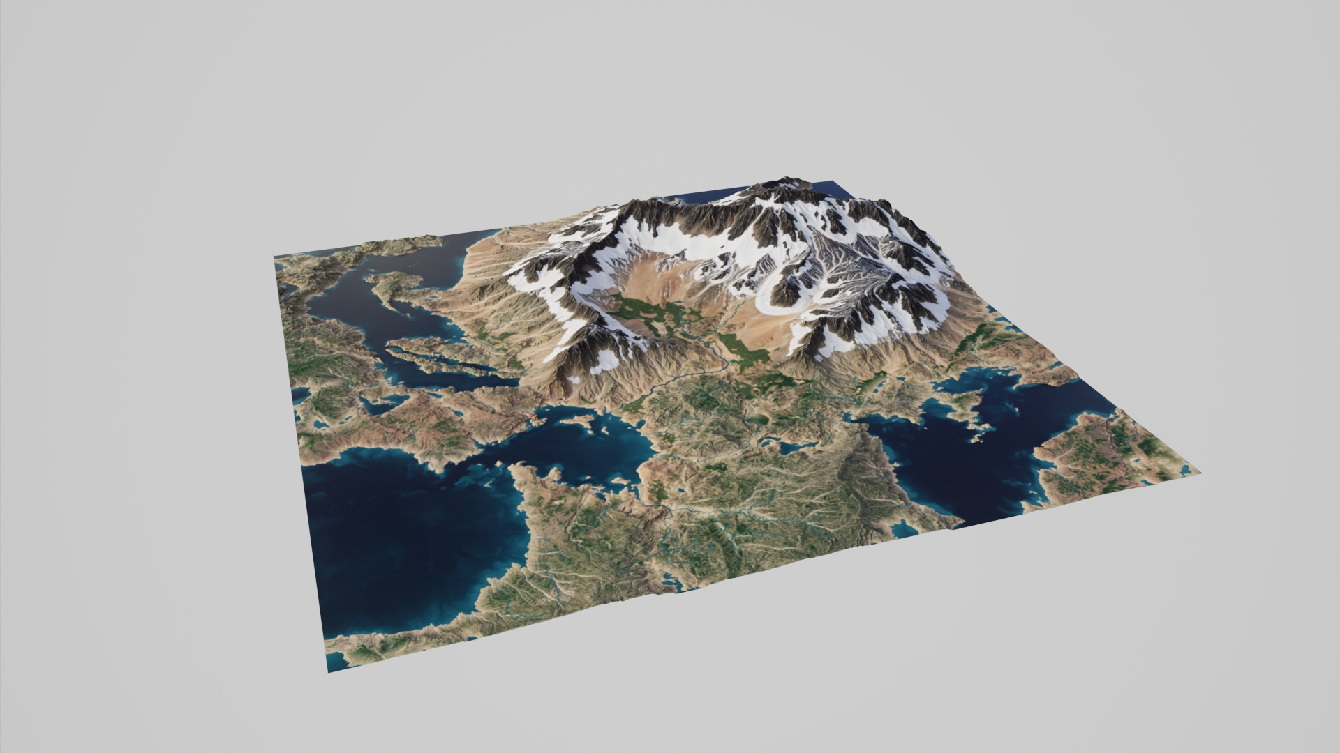 Northern Terrain 3D Model - TurboSquid 2167566