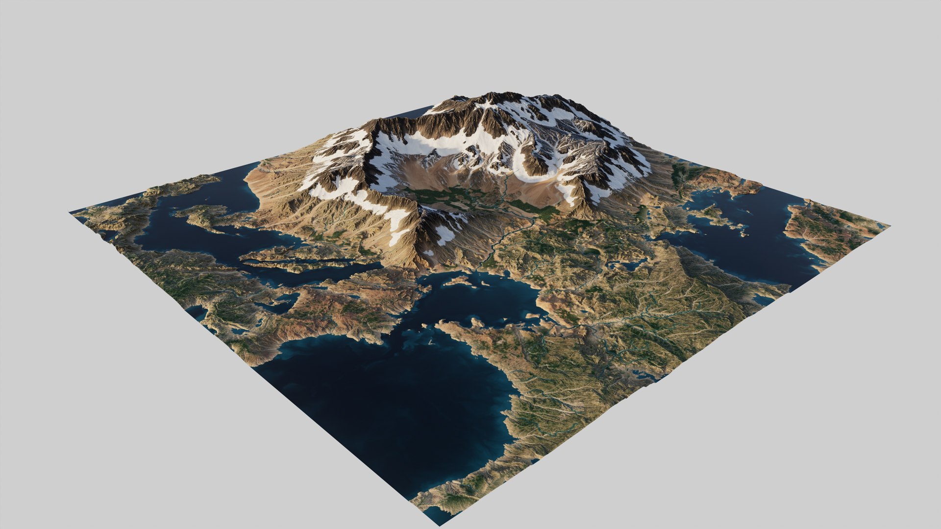 Northern Terrain 3D Model - TurboSquid 2167566