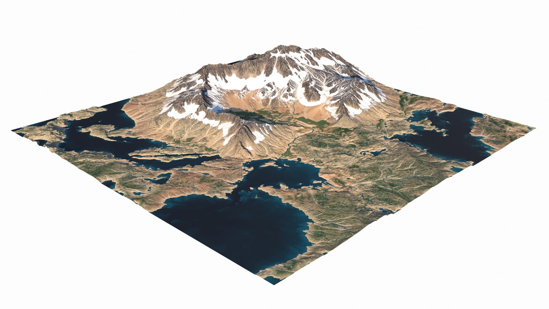 Northern Terrain 3D Model - TurboSquid 2167566