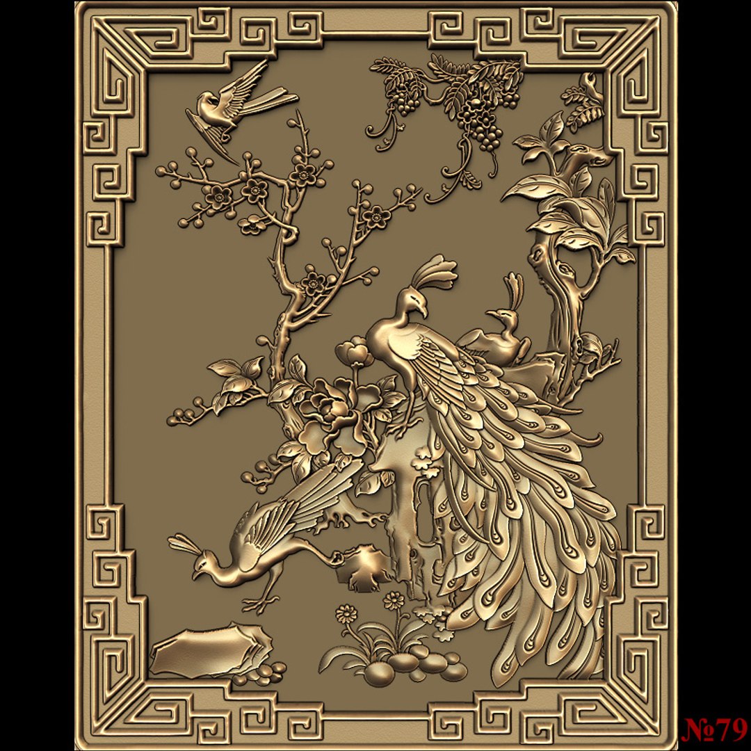 3d model stl cnc router engraving