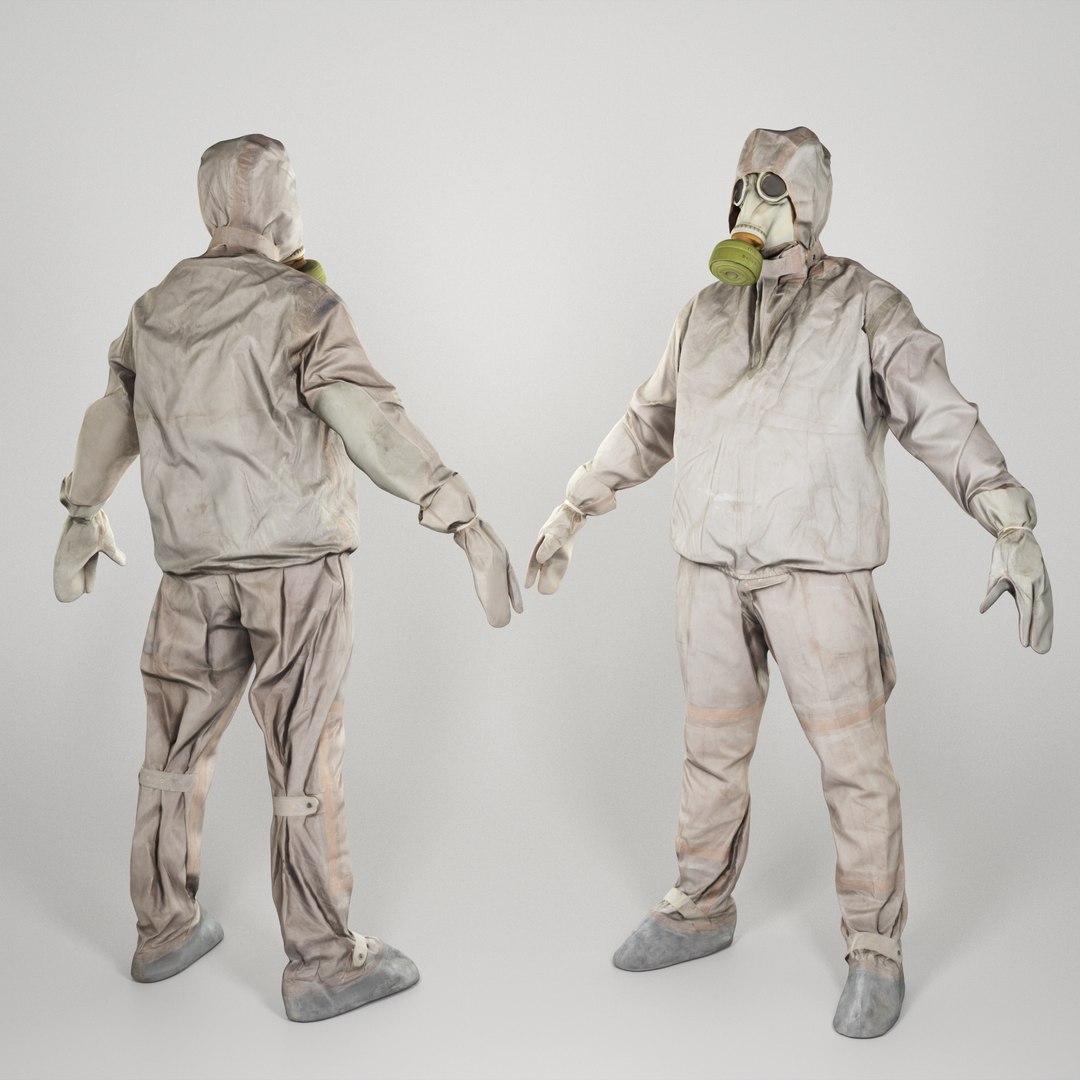 3D Liquidator Nuclear Chernobyl A-pose - TurboSquid 1534191