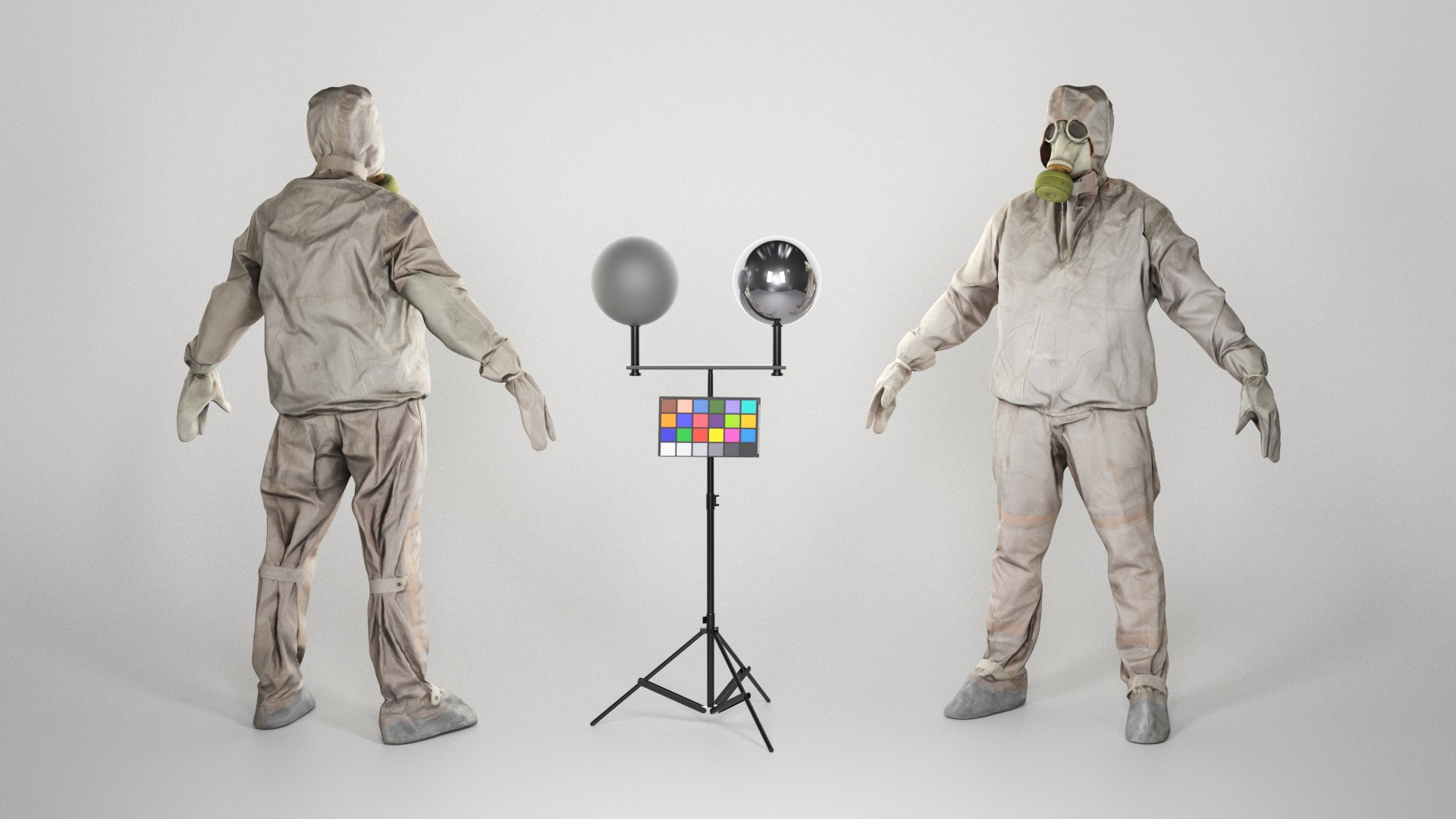 3D Liquidator Nuclear Chernobyl A-pose - TurboSquid 1534191