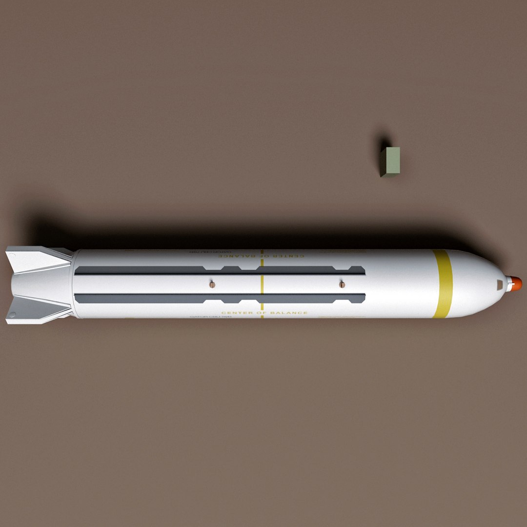 Aircraft Bomb Cbu-78 Gator 3d C4d