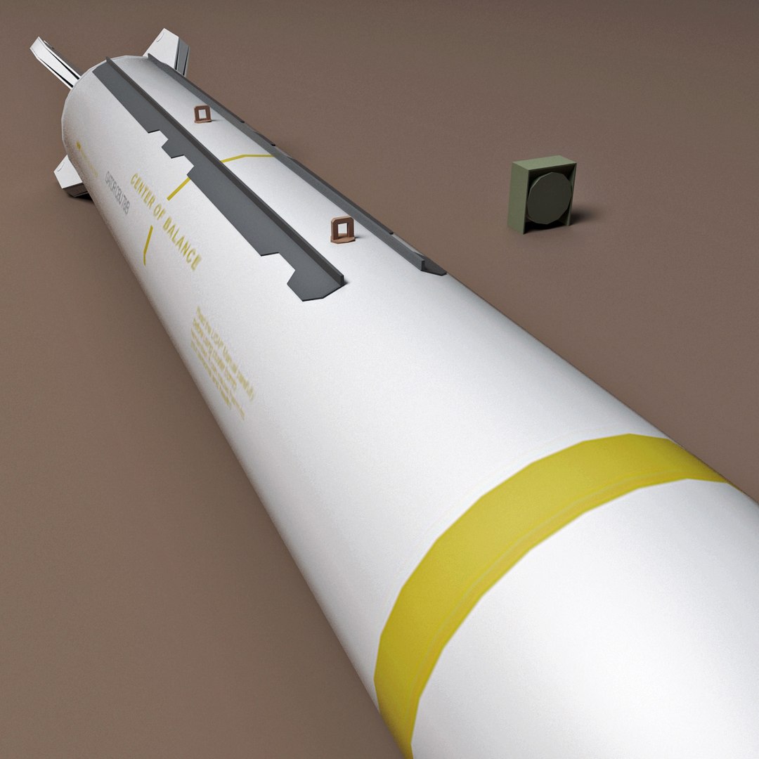 Aircraft Bomb Cbu-78 Gator 3d C4d
