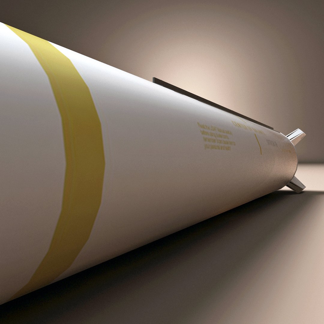 Aircraft Bomb Cbu-78 Gator 3d C4d