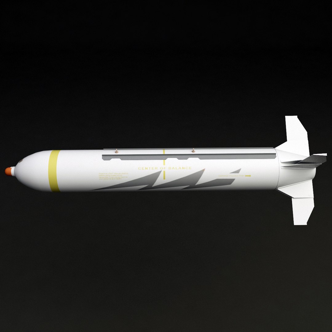 Aircraft Bomb Cbu-78 Gator 3d C4d