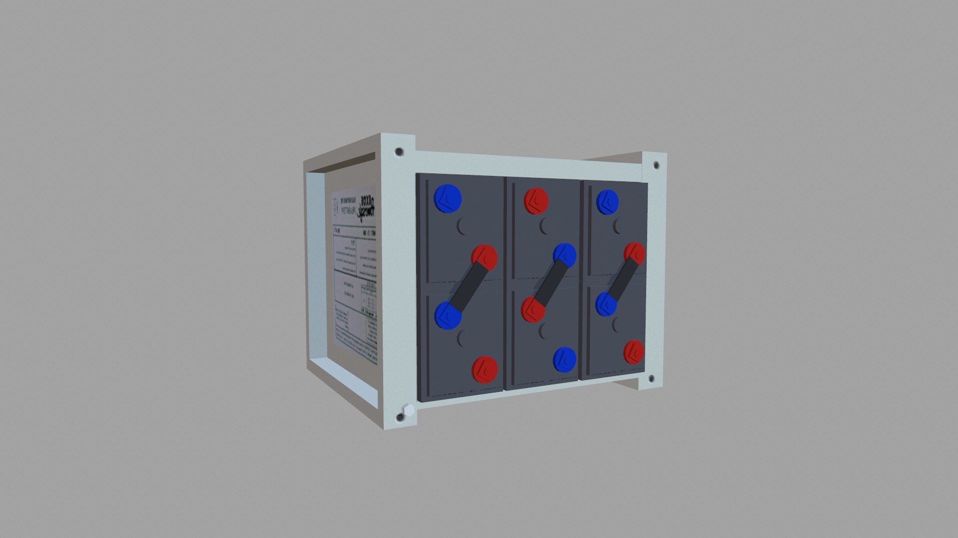 Battery Box 3D Model - TurboSquid 2320466
