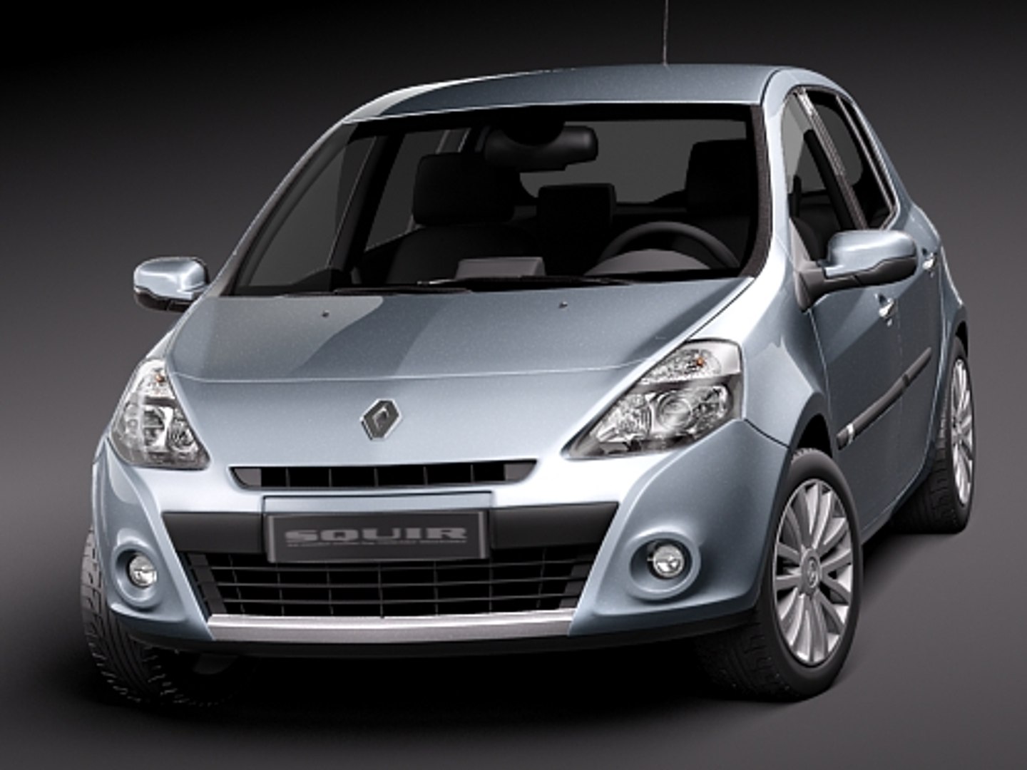 Renault Clio 2010 5door 3d Max