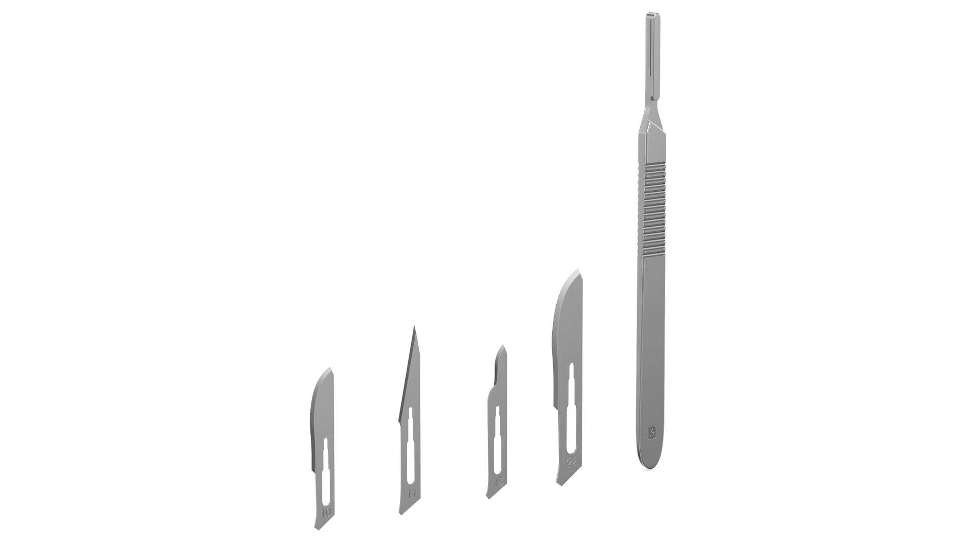 Medical Scalpel Model - TurboSquid 2316367