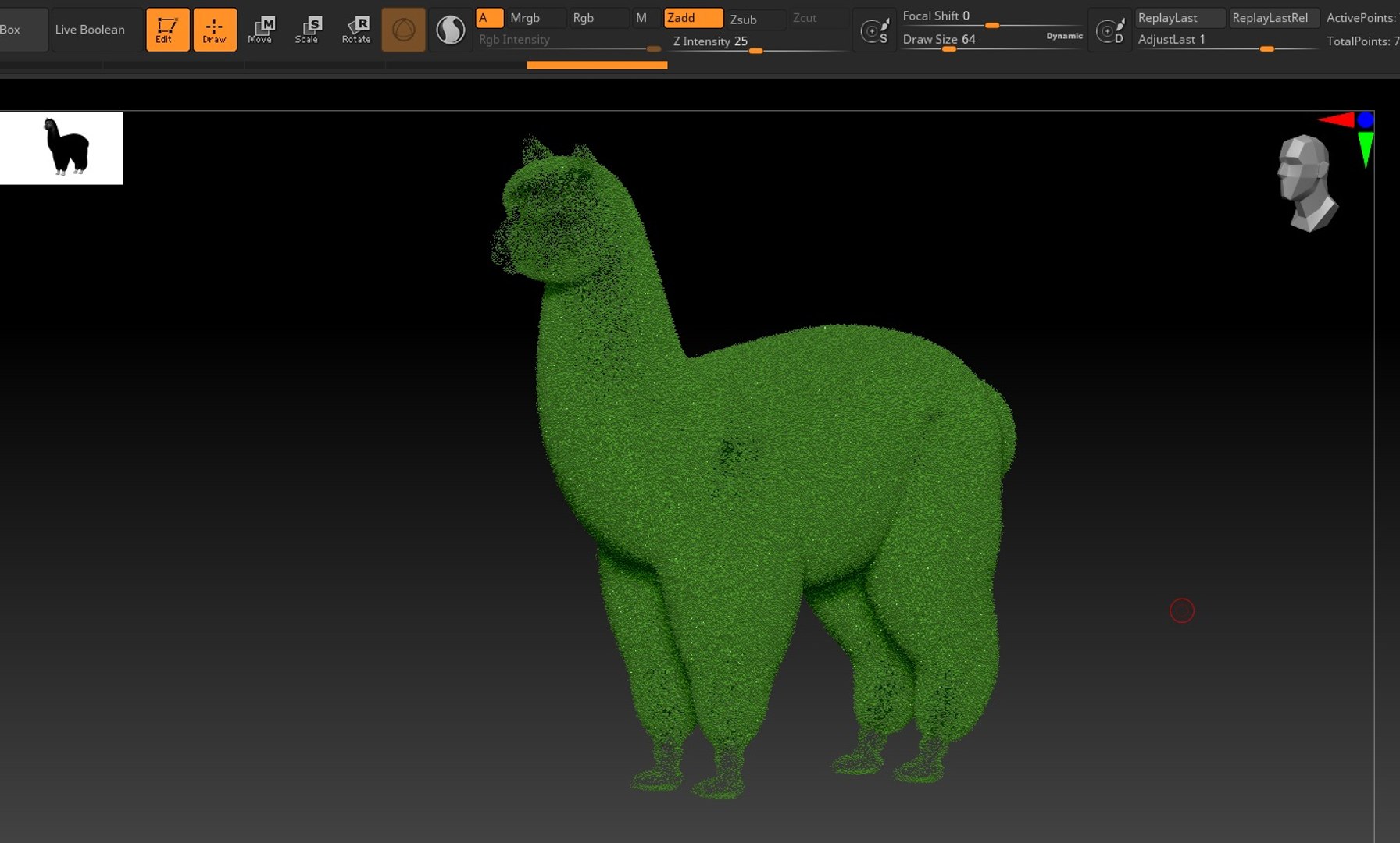 3D Alpaca Fur - TurboSquid 2005532